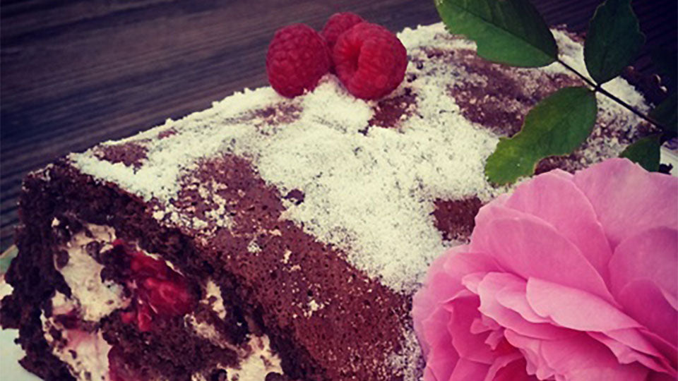 Raspberry & Rose Roulade, Summer Dessert Recipe – Davenport's Chocolates