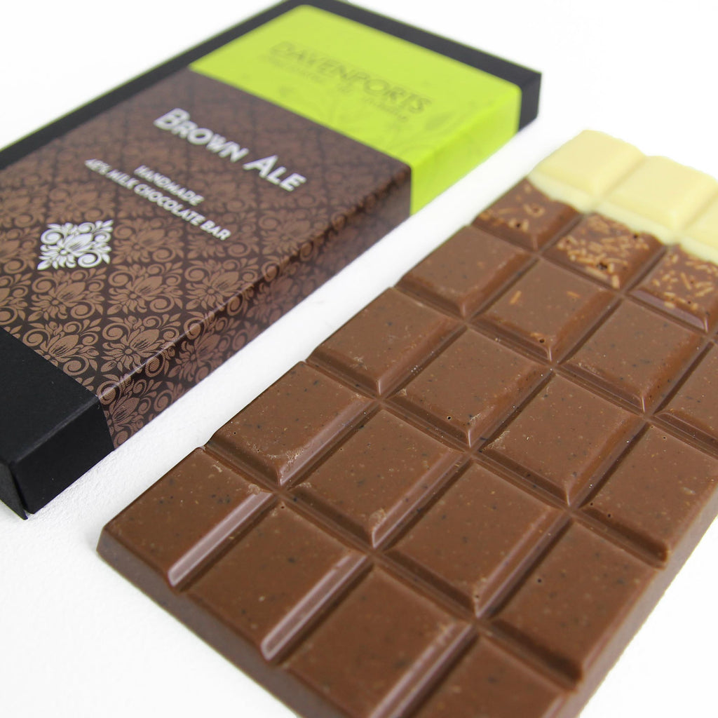 Brown Ale, Milk Chocolate Bar – Davenport's Chocolates