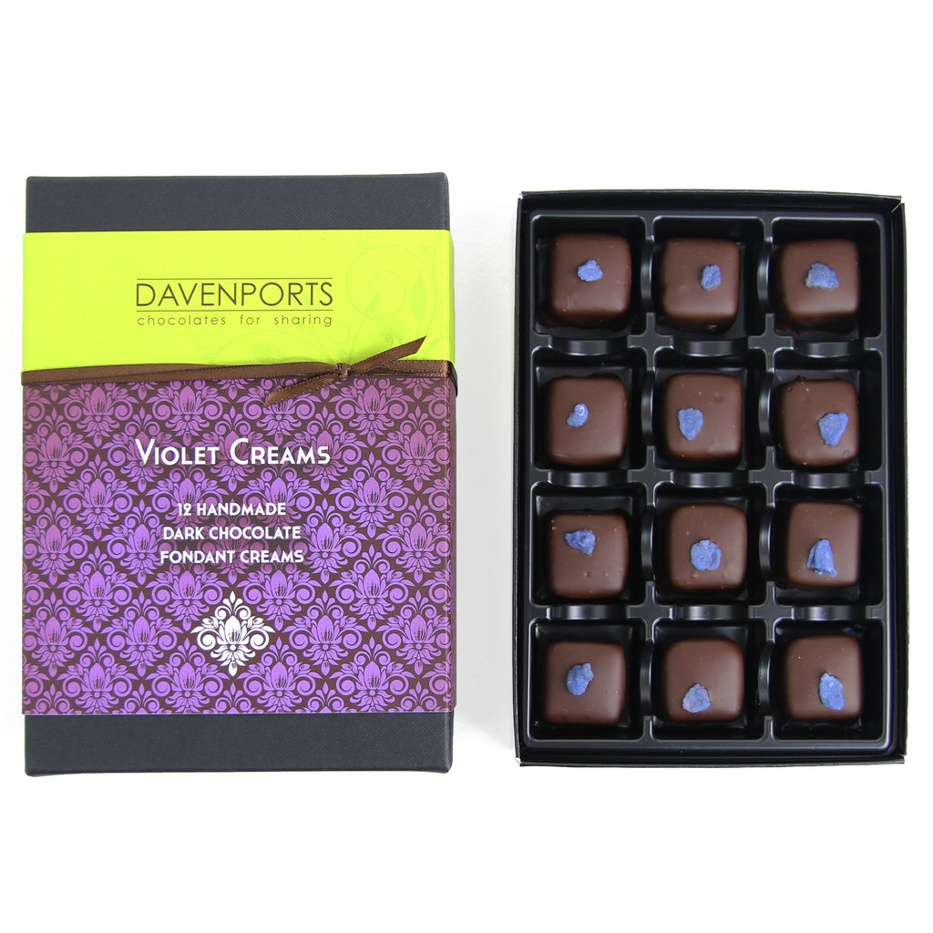 Davenport's Chocolates, Violet Fondant Creams Gift Box